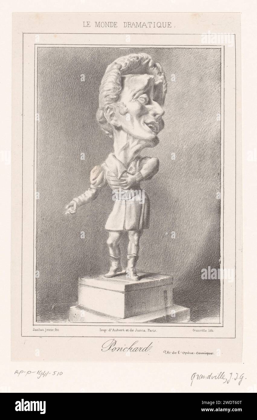 Opera singer louis antoine ponchard hi-res stock photography and images ...