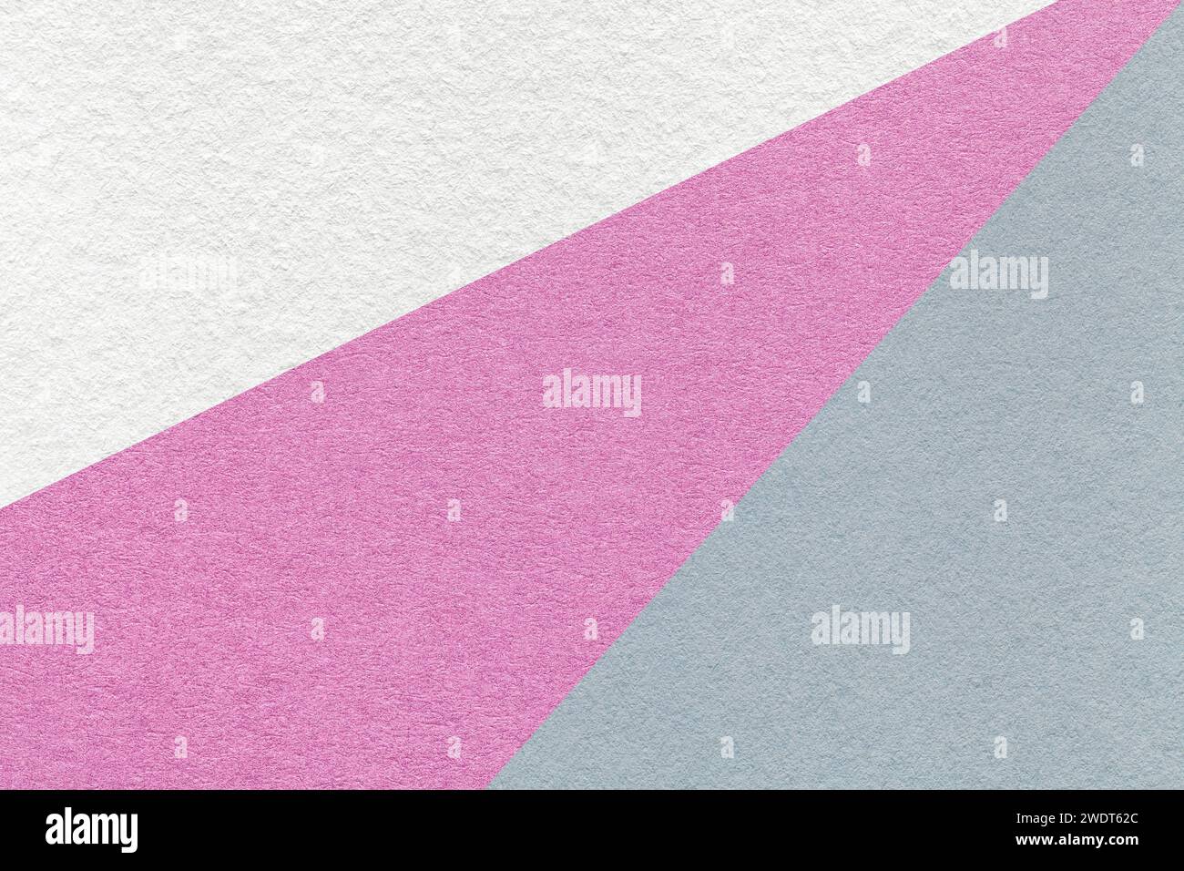 Texture of old craft white, lilac and gray color paper background ...