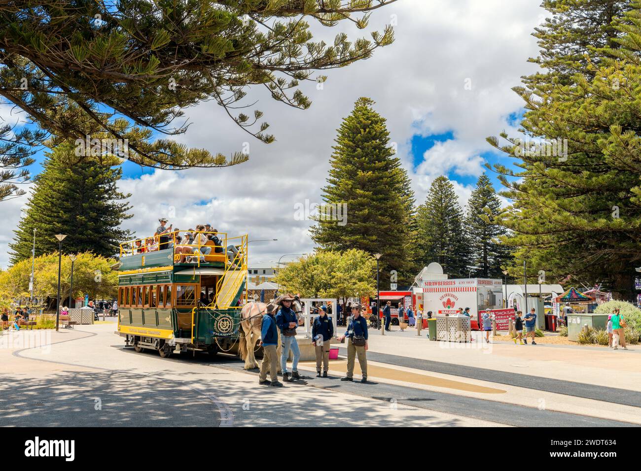Victor Harbor, South Australia - January 5, 2022: Victor Harbor Horse ...