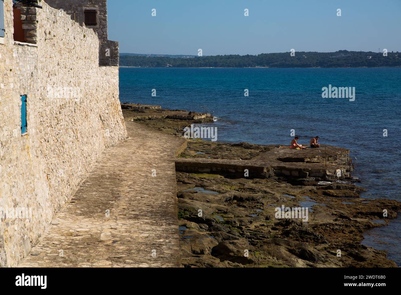 Seaside, waterfront residence, Outer City Wall, 13th century, Old Town ...