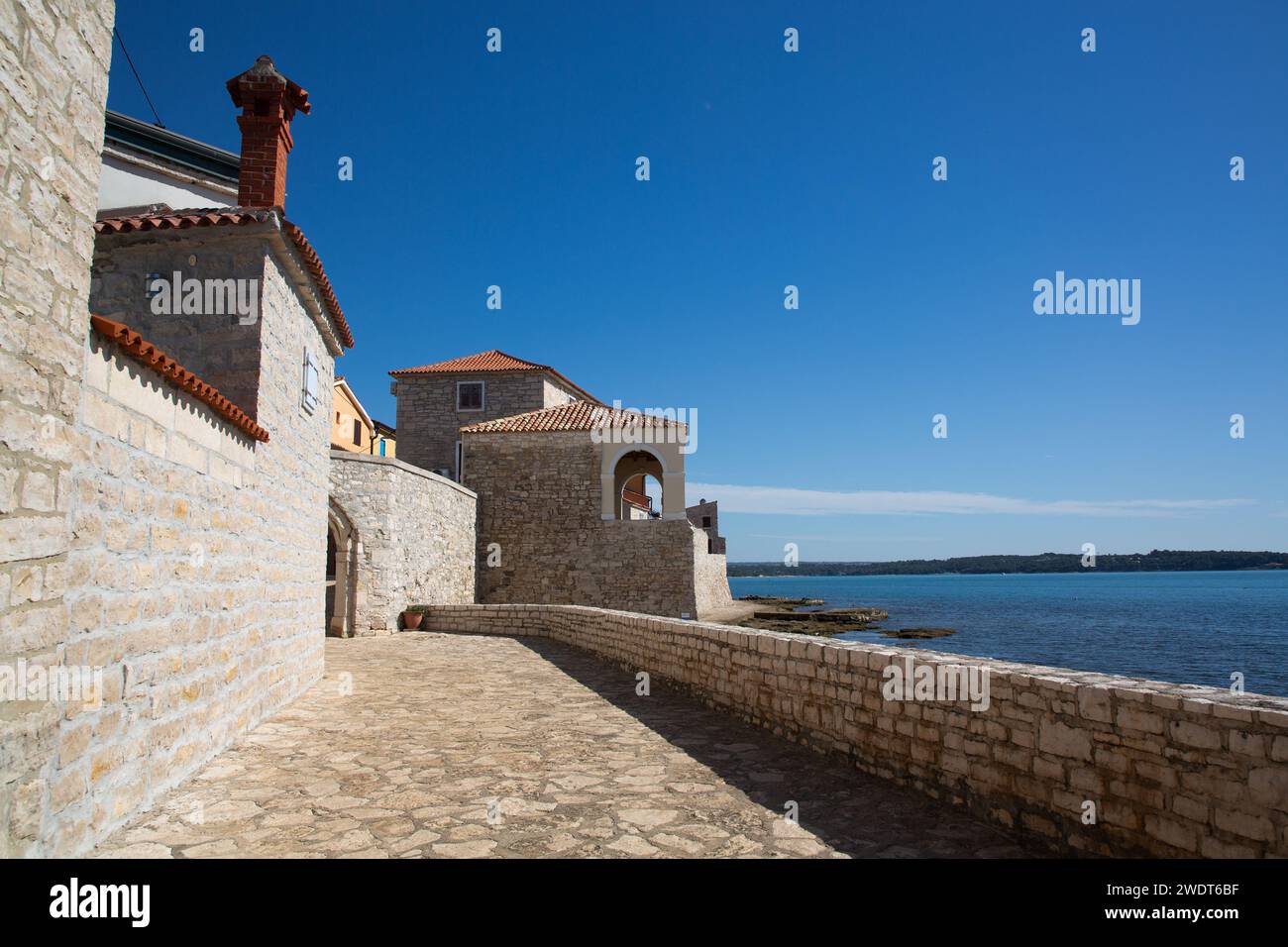 Belvedere Historical Site, dating from 1649, Old Town, Novigrad ...