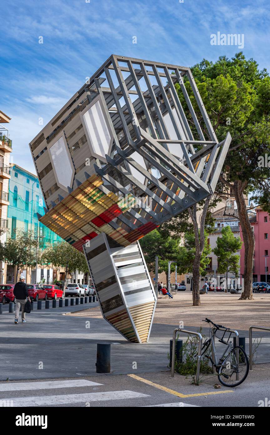 Device to Root Out Evil monument, Palma, Mallorca, Balearic islands ...