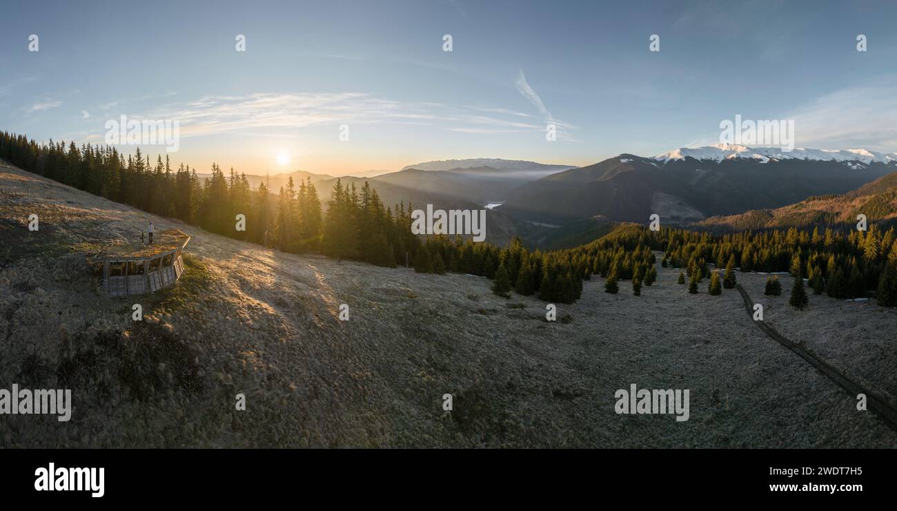 Fagaras Mountains, Arges County, Muntenia, Romania, Europe Stock Photo ...