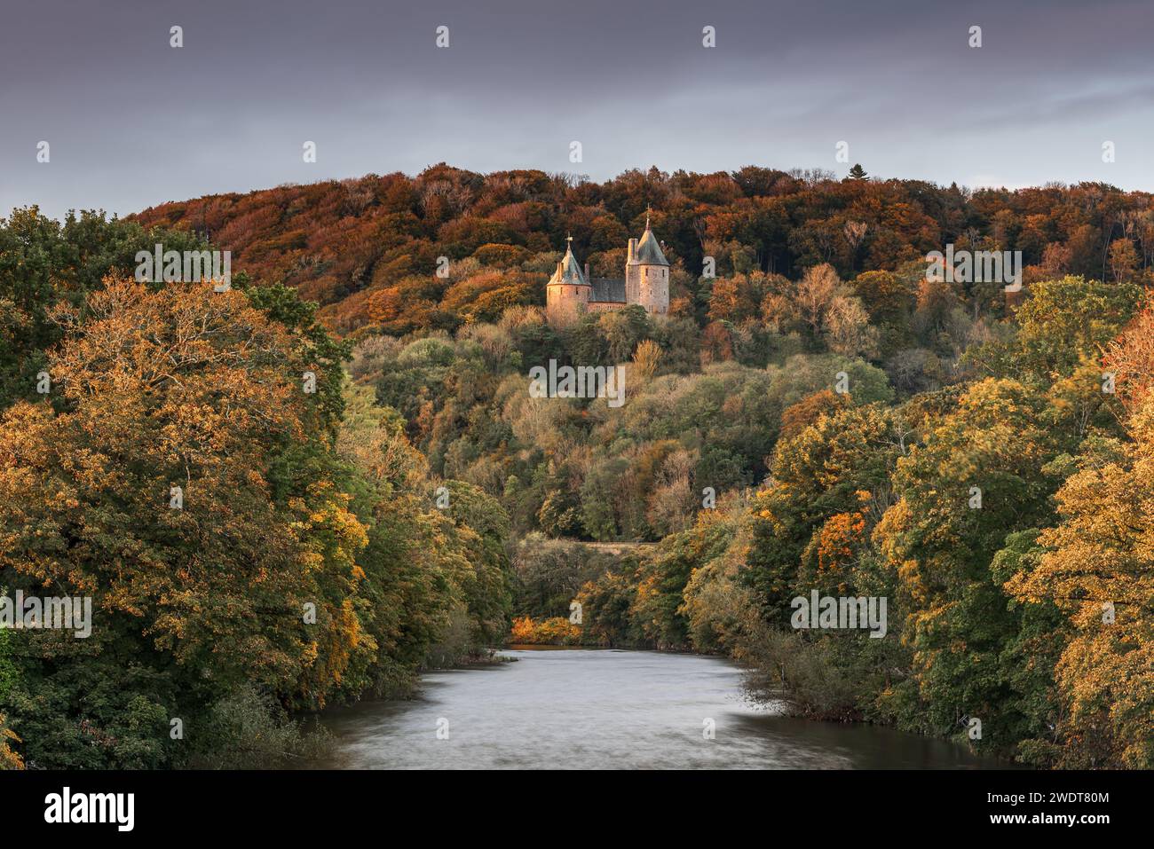 Castell castle coch hi-res stock photography and images - Alamy