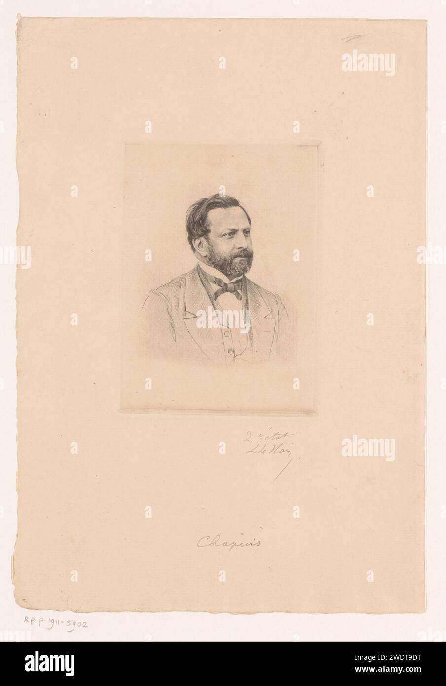 Portrait of an unknown man, possibly chapuis, Louis le nain, 1861 ...