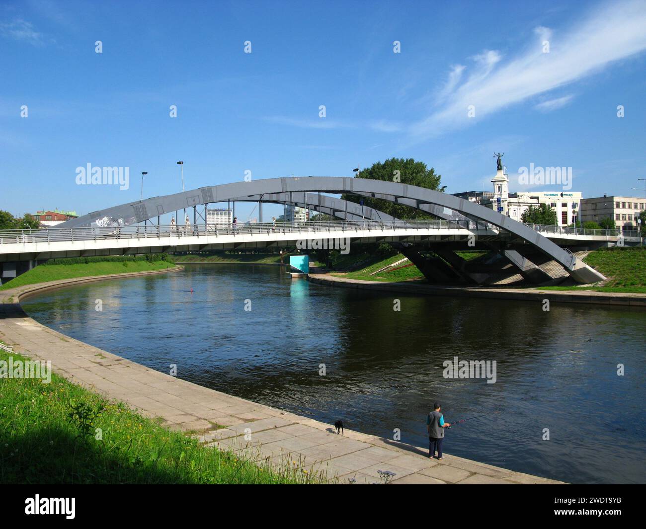 Lithuania vilnius art bridge hi-res stock photography and images - Alamy