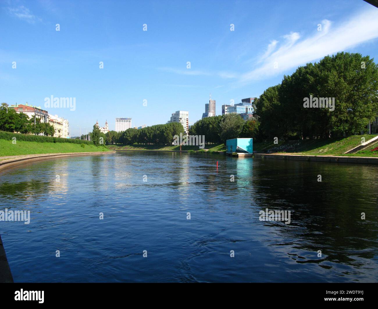 Lithuania vilnius art bridge hi-res stock photography and images - Alamy