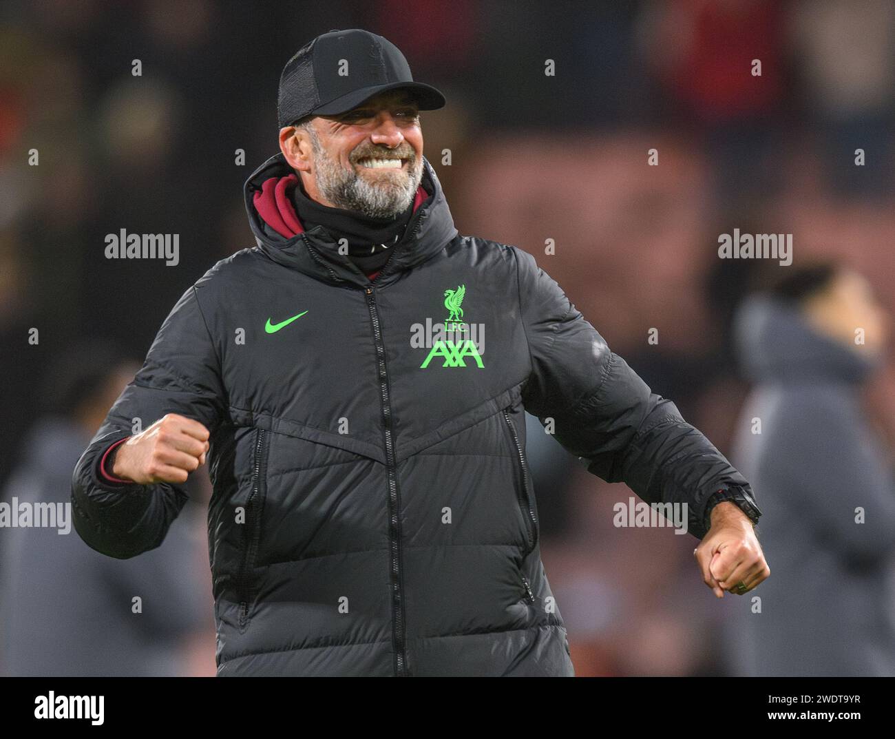 London, UK. 21st Jan, 2024 - AFC Bournemouth v Liverpool - Premier ...