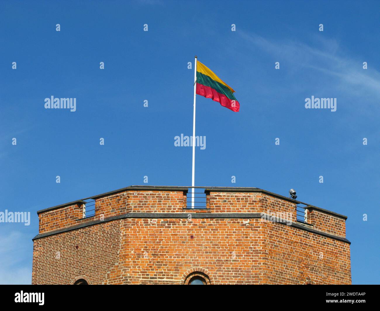 Aerial view lithuanian flag hi-res stock photography and images - Alamy