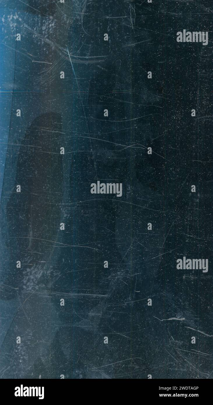 Scratched ice grimy texture old film overlay dust Stock Photo - Alamy