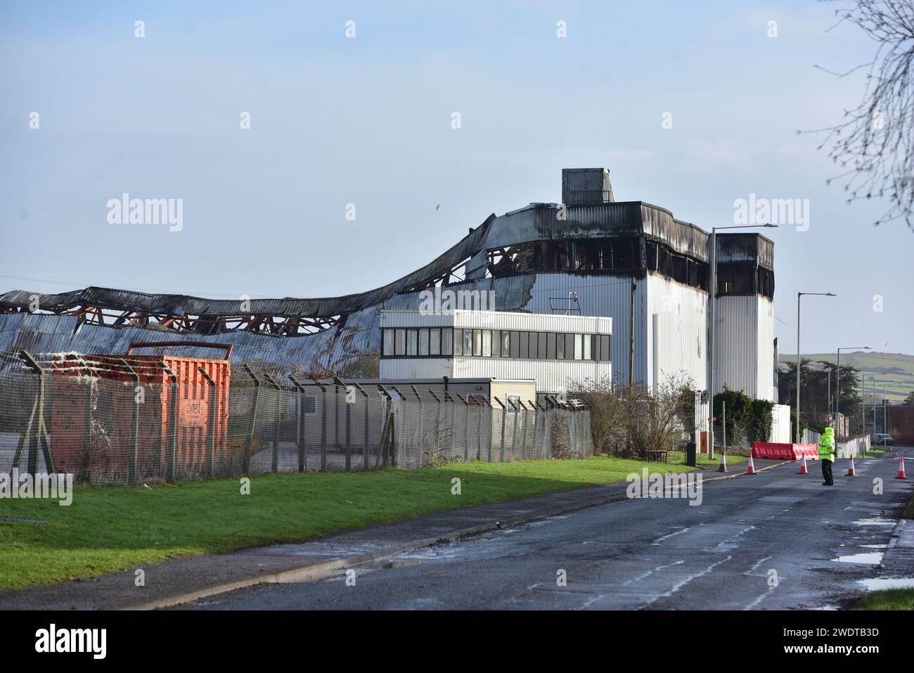 Sony fire bridgend south wales hi-res stock photography and images - Alamy