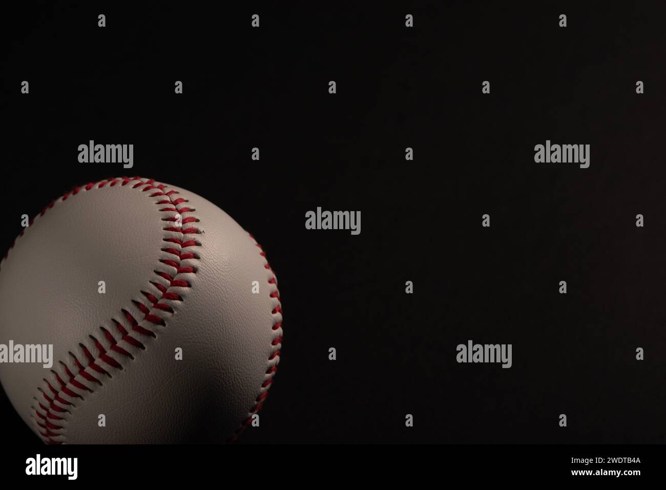 baseball black background Stock Photo - Alamy