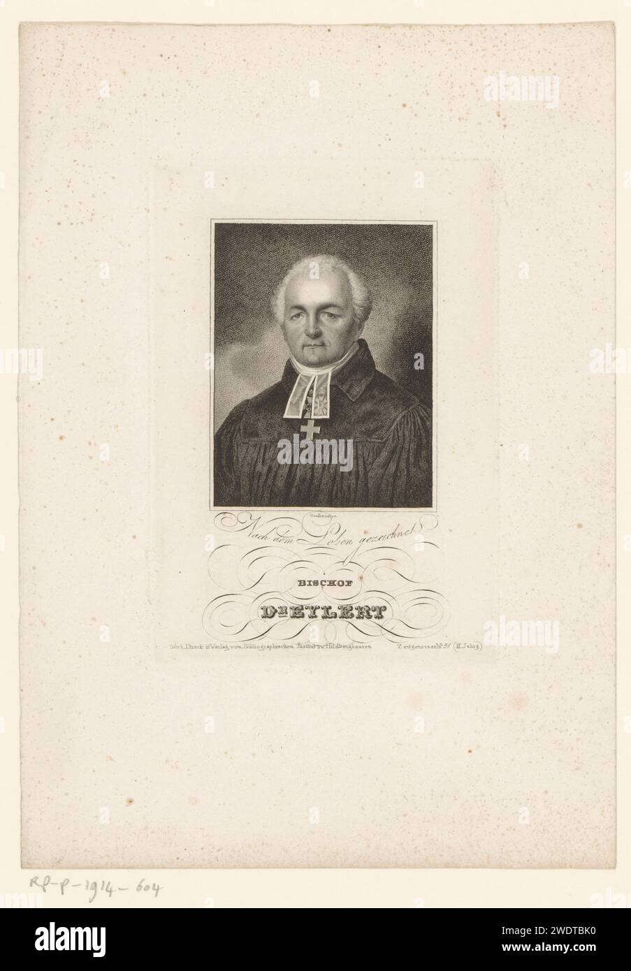 PortraT van Rulemann Friedrich Eylert, Johann Georg Nordheim, 1829 - c ...