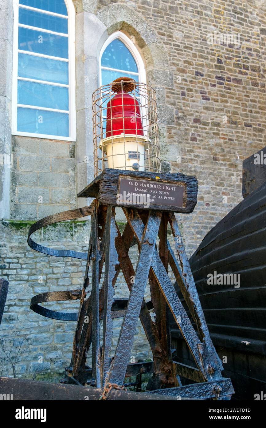 Hastings, Old Harbour Light, Heritage Museum Quarter, Rock-a-Nore, East ...