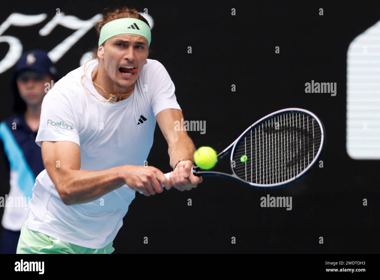 Melbourne, Victoria, Australia. 22nd Jan, 2024. Alexander Zverev (GER ...