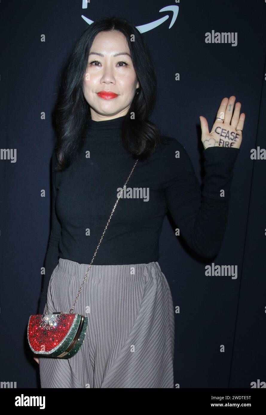 New York, NY, USA. 21st Jan, 2024. Vera Miao at the New York Premiere ...