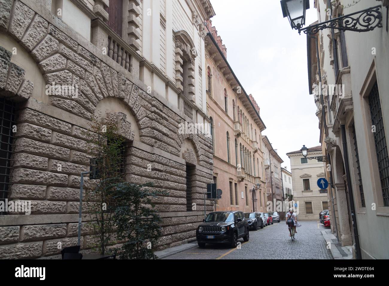 Palazzo Negri de Salvi and Renaissance Palladian Palazzo Thiene from ...