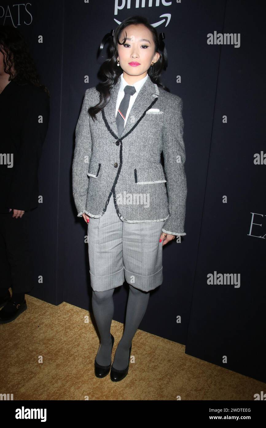 New York, NY, USA. 21st Jan, 2024. Ji-young Yoo at the New York ...