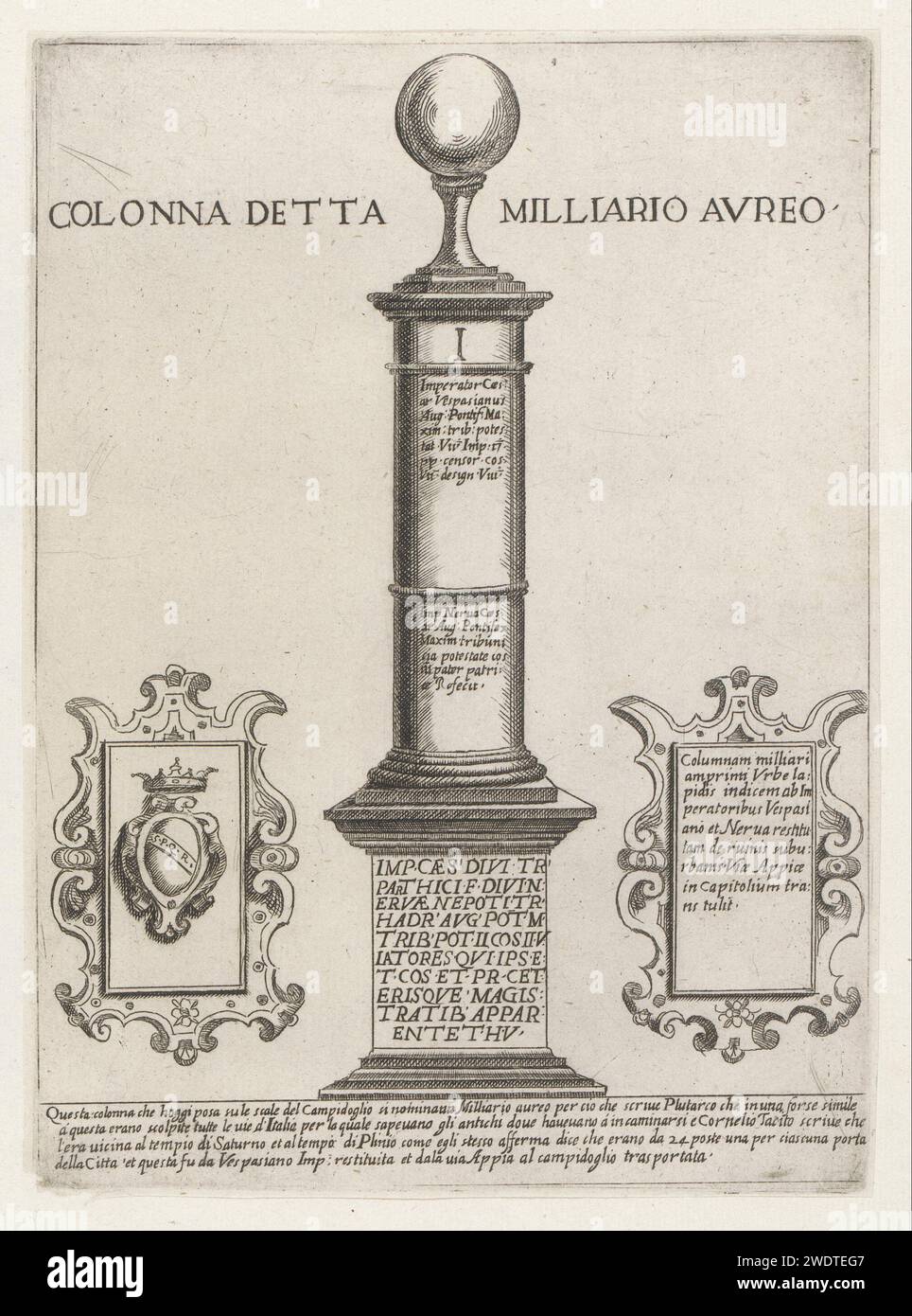 The Miles Orange, Giovanni Maggi, after Bartolomeo Rossi, 1651 print ...