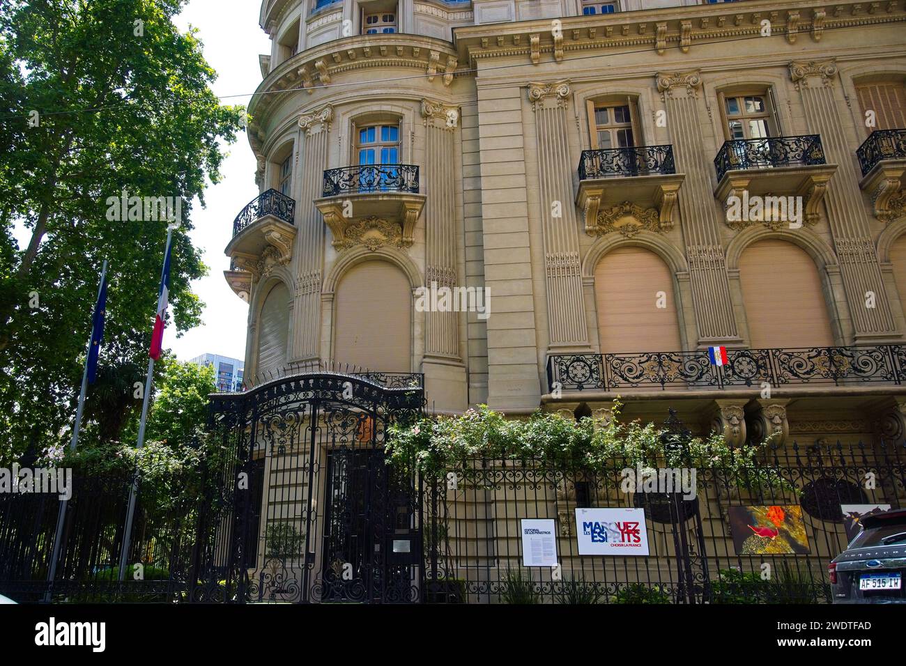 Buenos Aires, Argentina, At the northern end of 9 de Julio is French ...