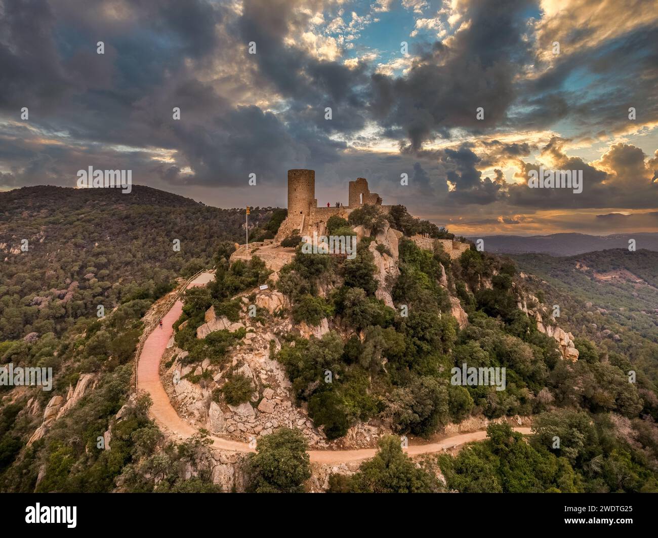 Old castle of the cabrera hi-res stock photography and images - Alamy