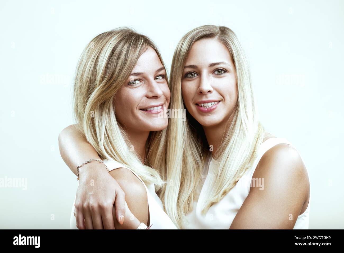 Radiant smiles reflect the close relationship of the women, their ...