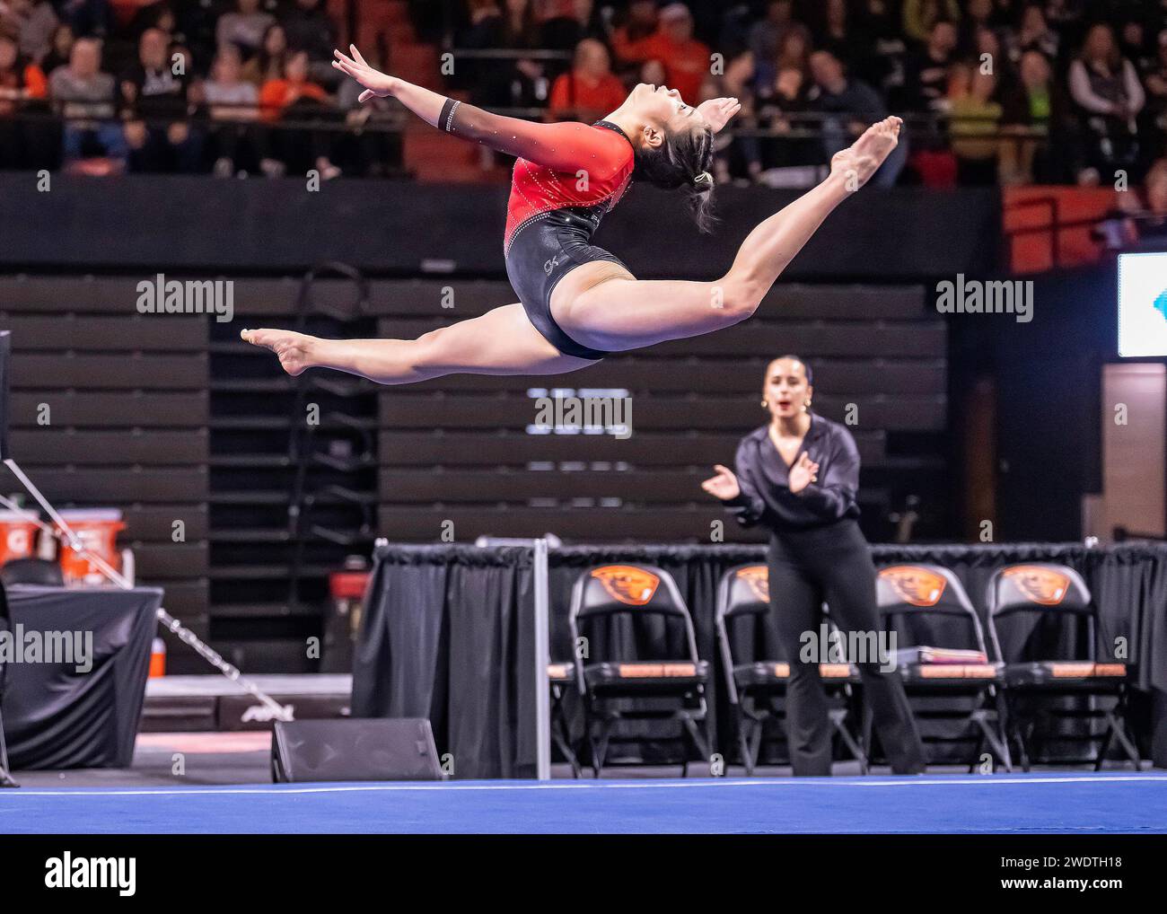 Corvallis, USA. 21st Jan, 2024. Brown's Emily Ford took fourth place in ...