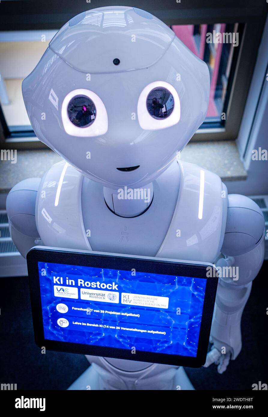 Rostock Germany 22nd Jan 2024 The Words AI In Rostock Can Be Read rostock-germany-22nd-jan-2024-the-words-ai-in-rostock-can-be-read