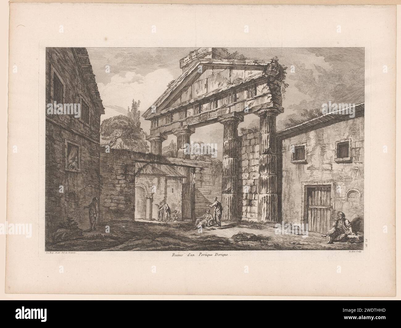 Doric portico hi-res stock photography and images - Alamy