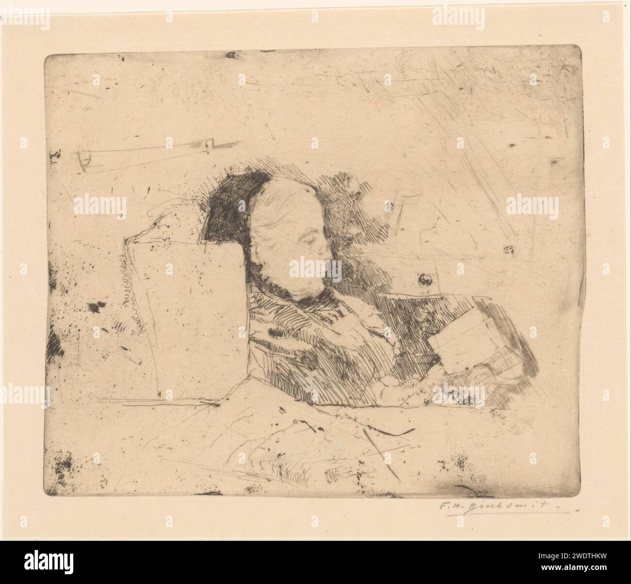 Portrait of Mrs. W.M. Broekmit -van Peski, Frederika Henriëtte ...