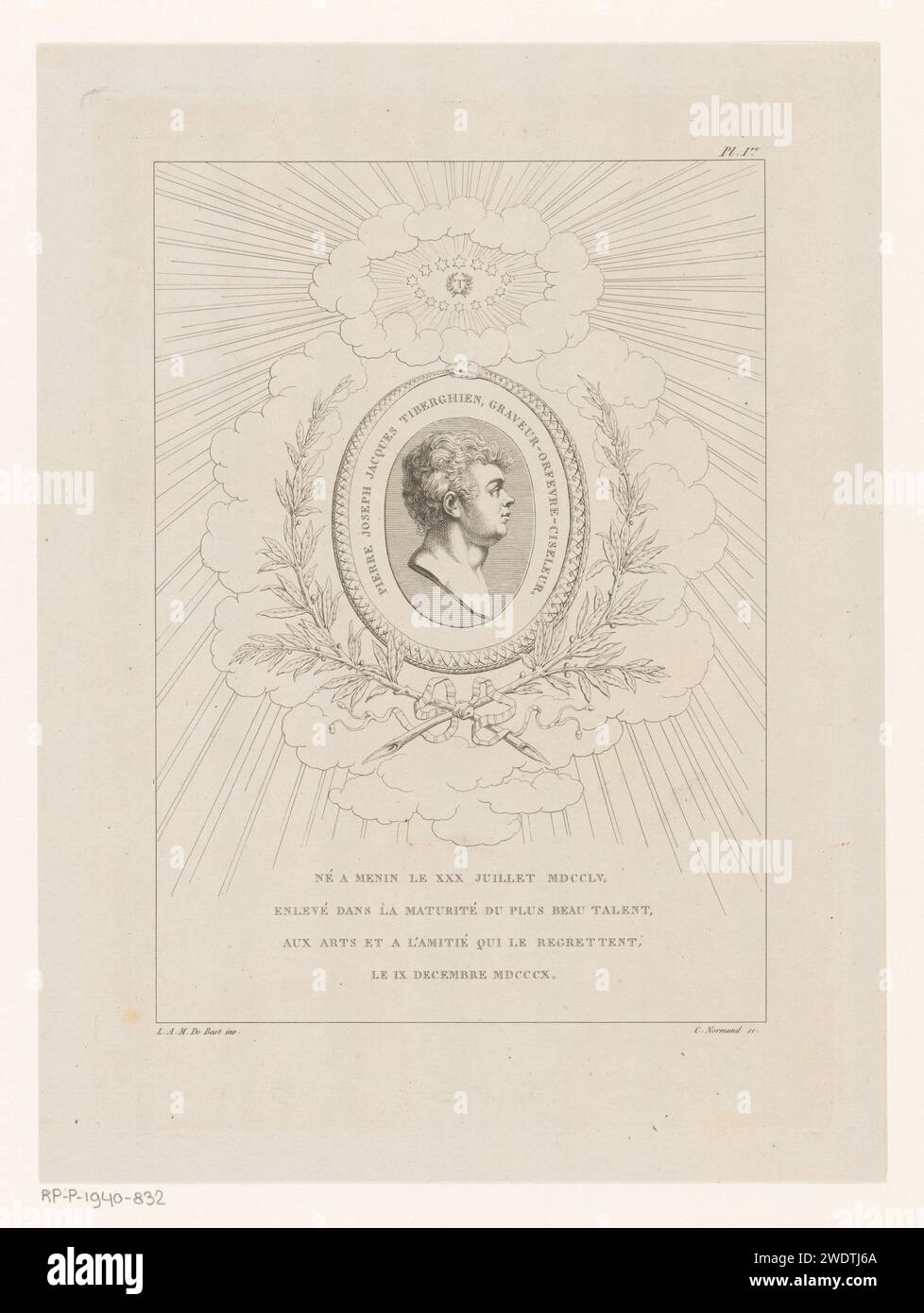 Porter Van Pierre Joseph Jacques Tiberghien, Charles Pierre Joseph ...