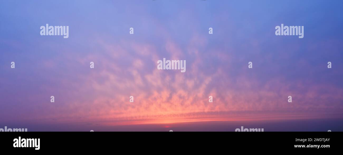Panoramic view beautiful cloud hi-res stock photography and images - Alamy