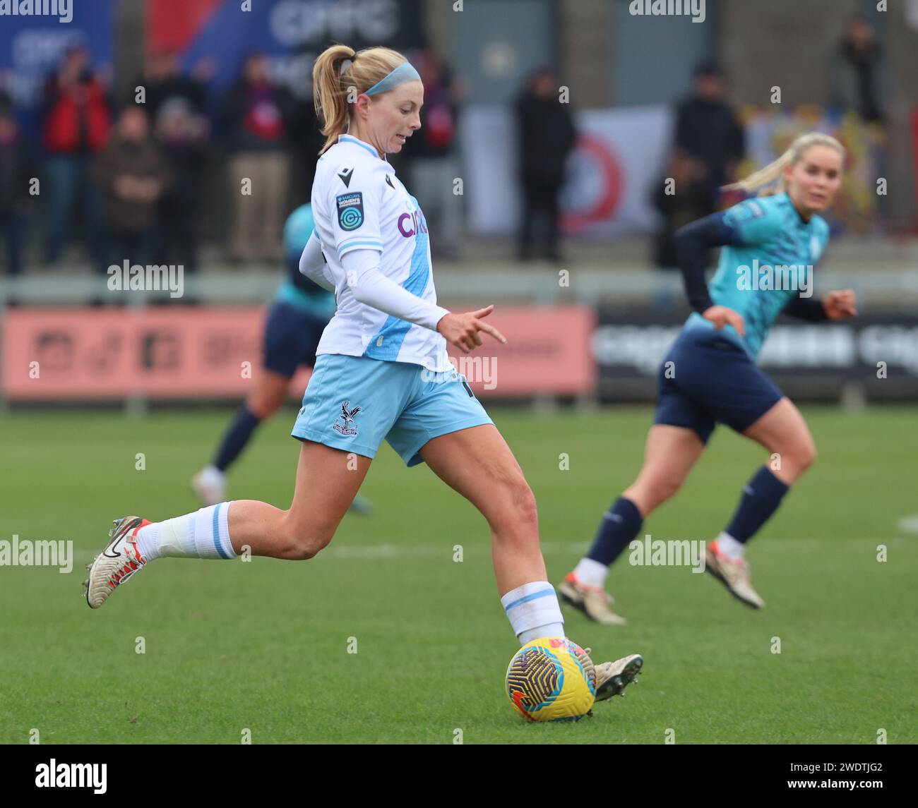 Hayley Nolan of Crystal Palace Women in action during The FA Women's ...