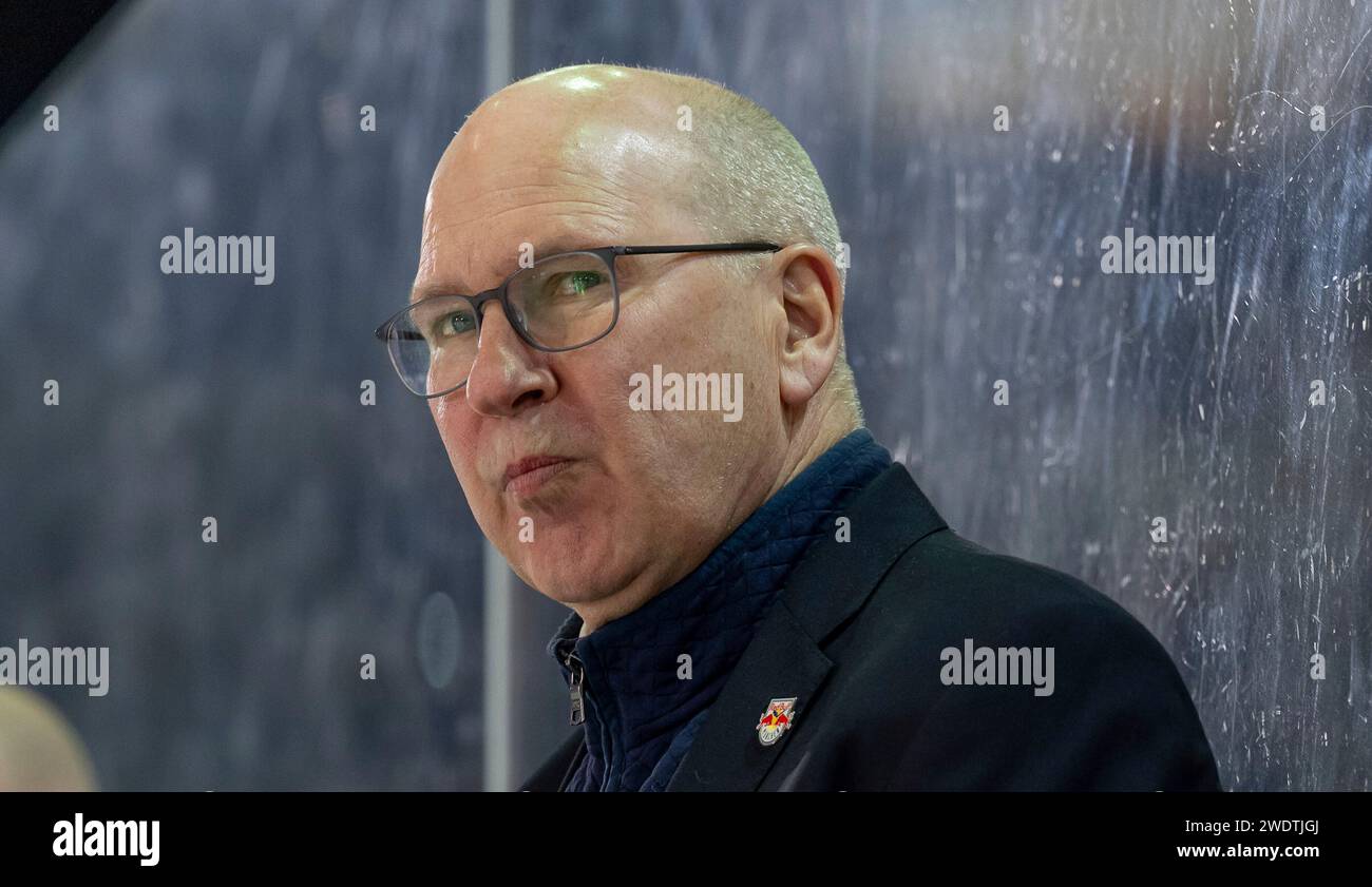 Muenchen, Deutschland. 21st Jan, 2024. Ex-Trainer Don Jackson war heute ...