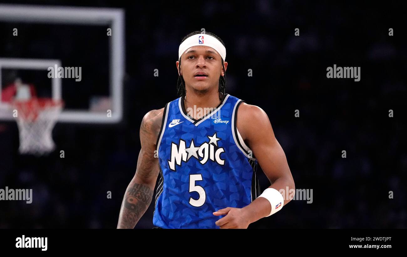 Orlando Magic's Paolo Banchero during the first half of an NBA ...