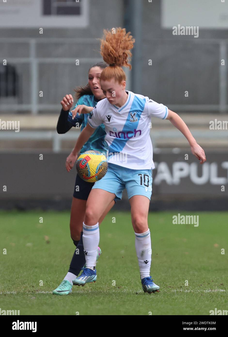Annabel Blanchard of Crystal Palace Ladies in action during The FA ...