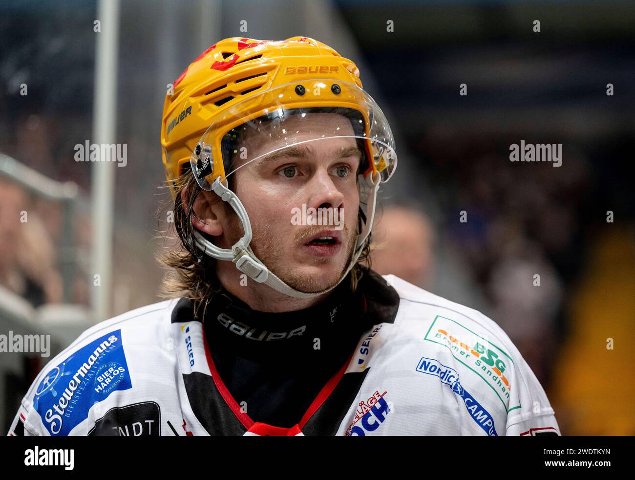 Muenchen, Deutschland. 21st Jan, 2024. Ziga Jeglic (Fischtown Pinguins ...