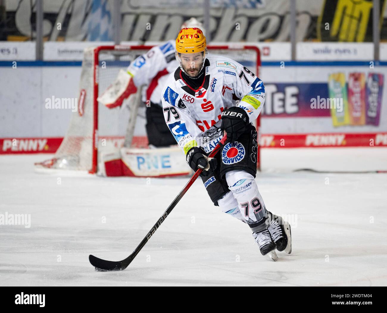Muenchen, Deutschland. 21st Jan, 2024. Colt Conrad (Fischtown Pinguins ...