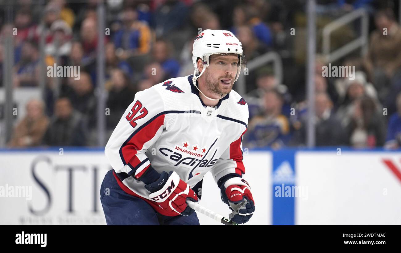 Washington Capitals' Evgeny Kuznetsov (92) in action during the first ...