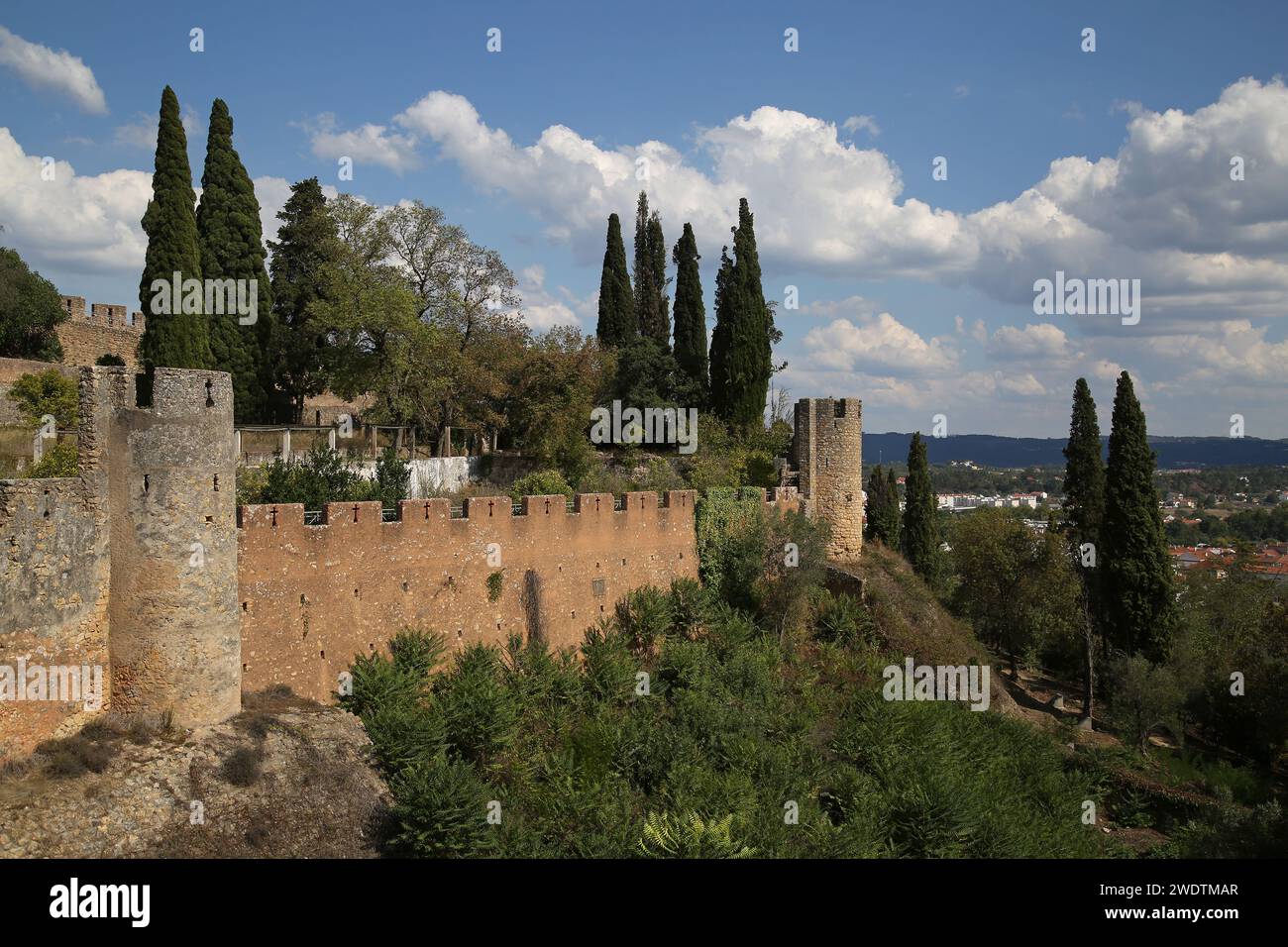 Tomar Castle, Tomar, Ribatejo Province, Portugal Stock Photo - Alamy