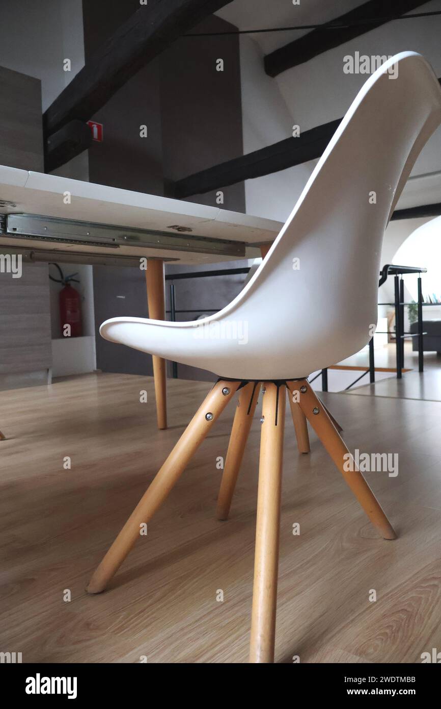 Modern chair with wooden legs , modern chair with wooden legs embodies ...