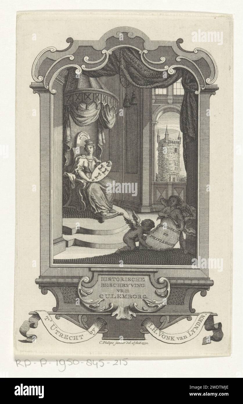 Steden virgin of Culemborg in Castle Draw, Caspar Jacobsz. Philips ...