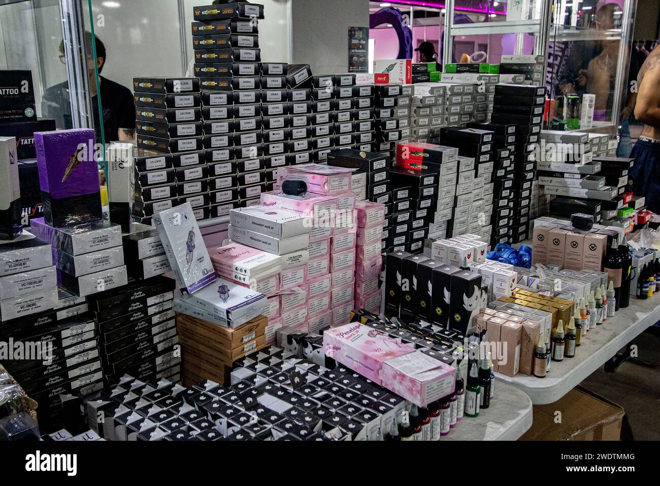 Rio de Janeiro, Brazil - January 21, 2024 - Tattoo Week 2024: A vivid ...