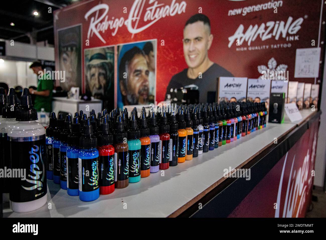 Rio de Janeiro, Brazil - January 21, 2024 - Tattoo Week 2024: A vivid ...