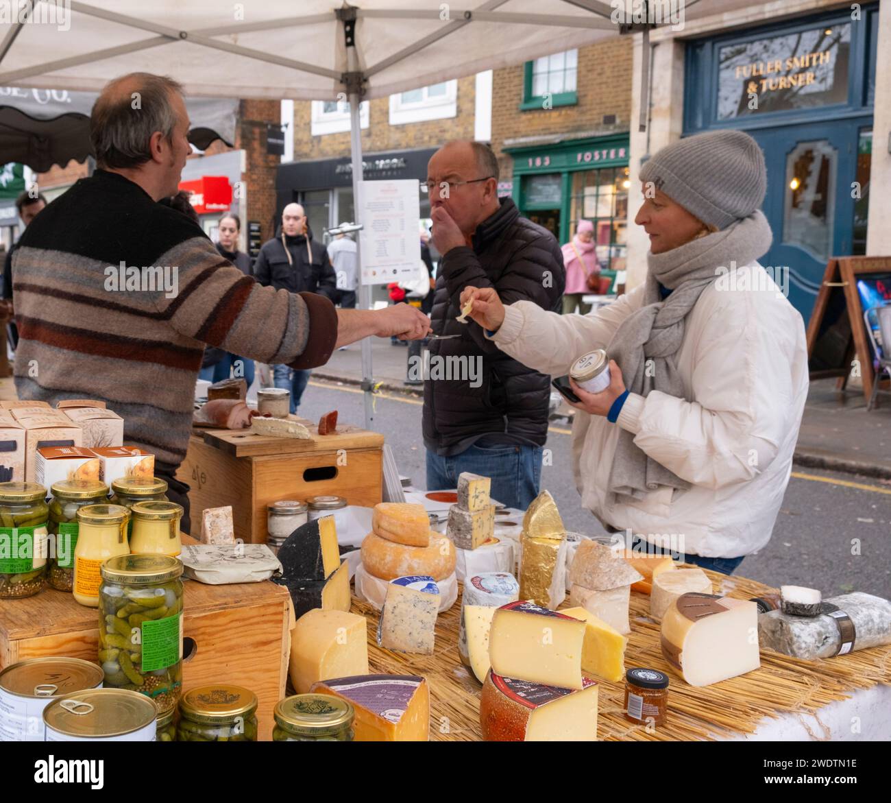 The food market chiswick hi-res stock photography and images - Alamy