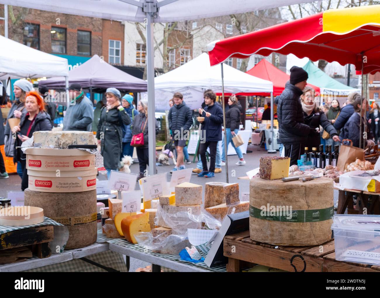 Chiswick food market hi-res stock photography and images - Alamy