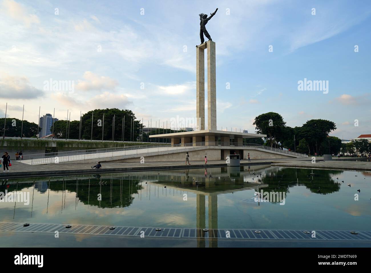 Lapangan Banteng Park, Jakarta, Indonesia Stock Photo - Alamy