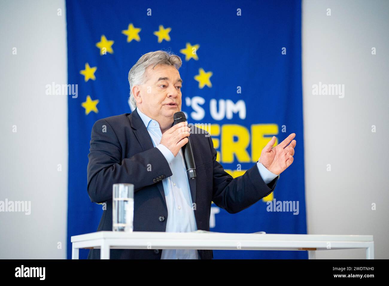 Vienna, Vienna, Austria. 22nd Jan, 2024. Press conference with federal ...