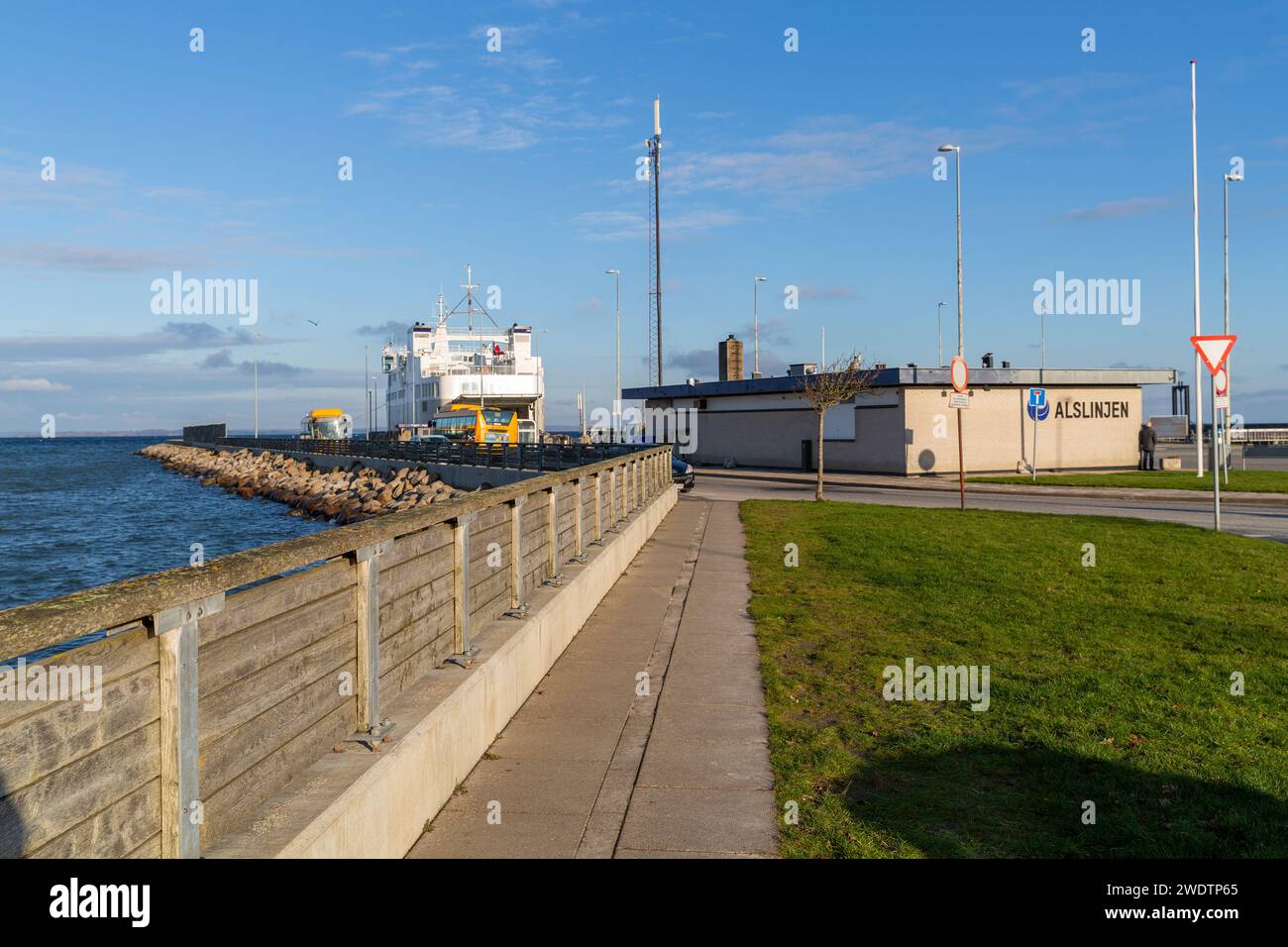 Fynshav Ferry, Als, Denmark Stock Photo - Alamy