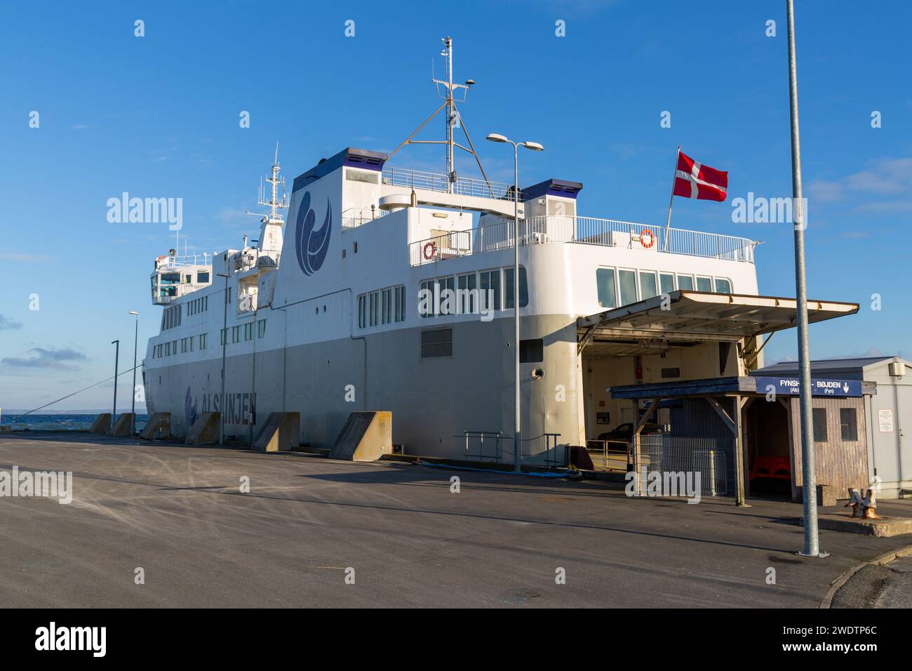 Fynshav Ferry, Als, Denmark Stock Photo - Alamy